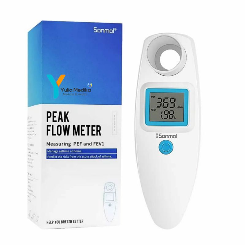 Jual Peak Flow Meter Digital / Spirometer Monitor Digital | Shopee Indonesia