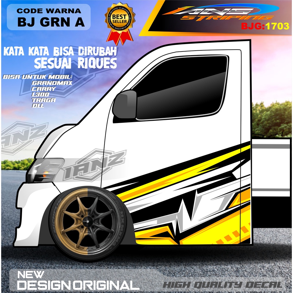 Jual STIKER DECAL PINTU PICK UP / DECAL PINTU TRAGA GRANMAX / STIKER ... Jual STIKER DECAL PINTU PICK UP / DECAL PINTU TRAGA GRANMAX / STIKER ...