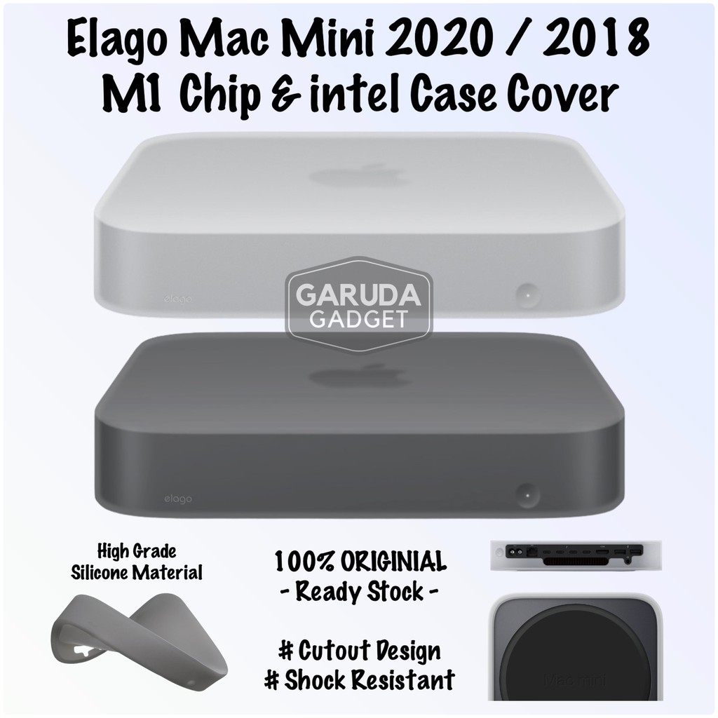 Jual Case Apple Mac Mini M1 intel 2020 2018 Elago Silicone Casing Cover ...