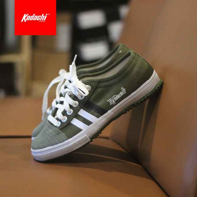 Jual Sepatu Kodachi 8175 Army Hijau Stripe Kodachi 8175 Olive Green ...
