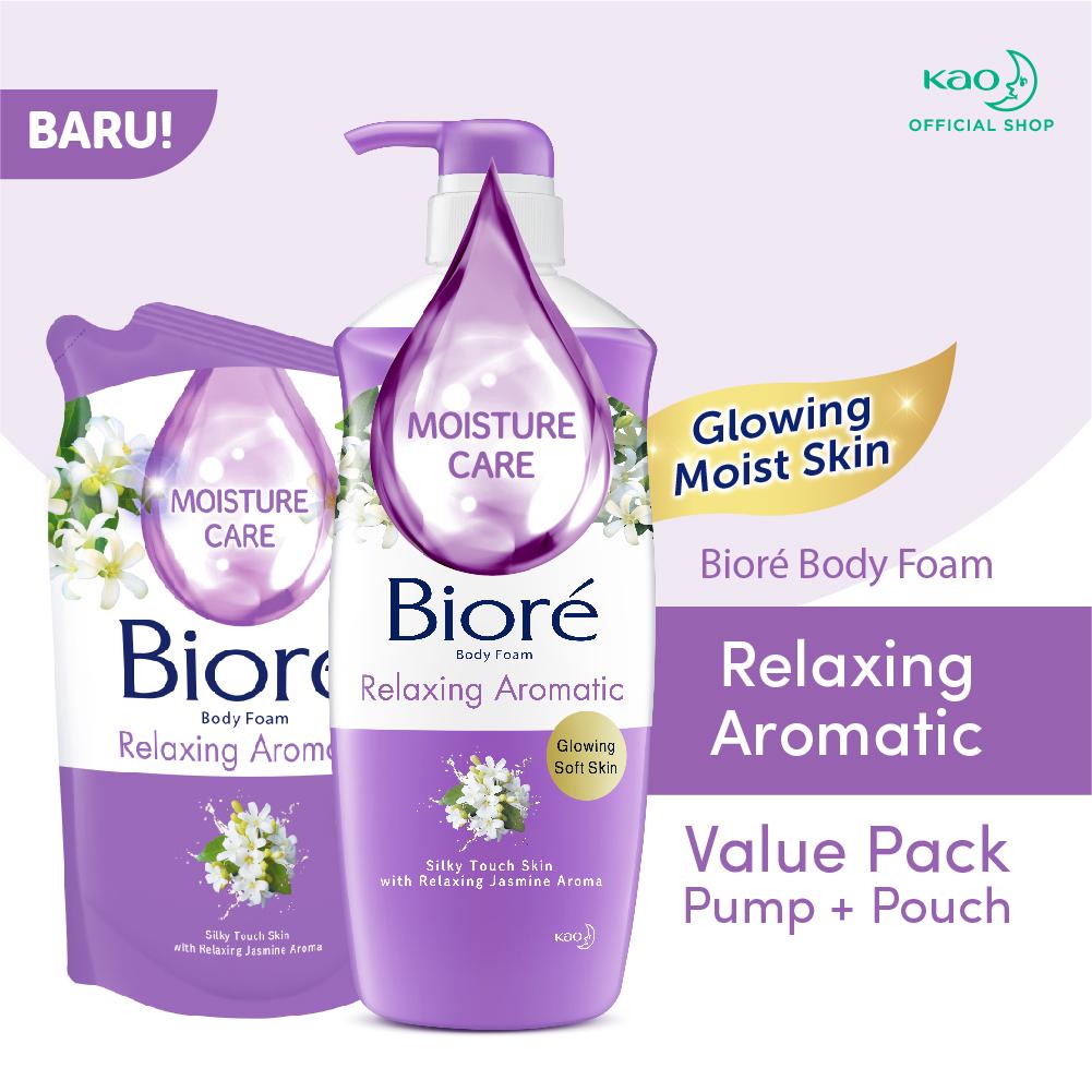 Jual Biore Beauty Sabun Mandi Cair Pelembab Kulit Relaxing Aromatic ...
