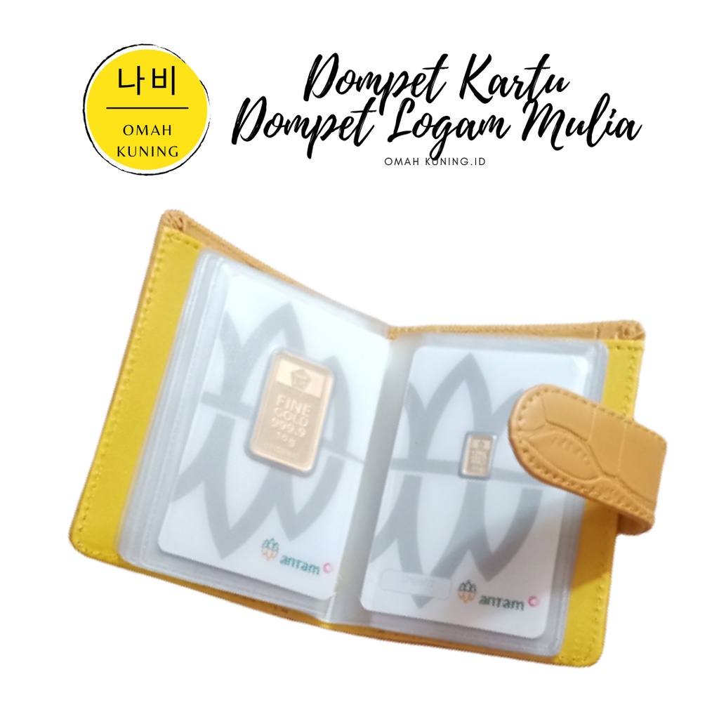 Jual OMAH KUNING - DOMPET KARTU / DOMPET LOGAM MULIA / TEMPAT LOGAM ...