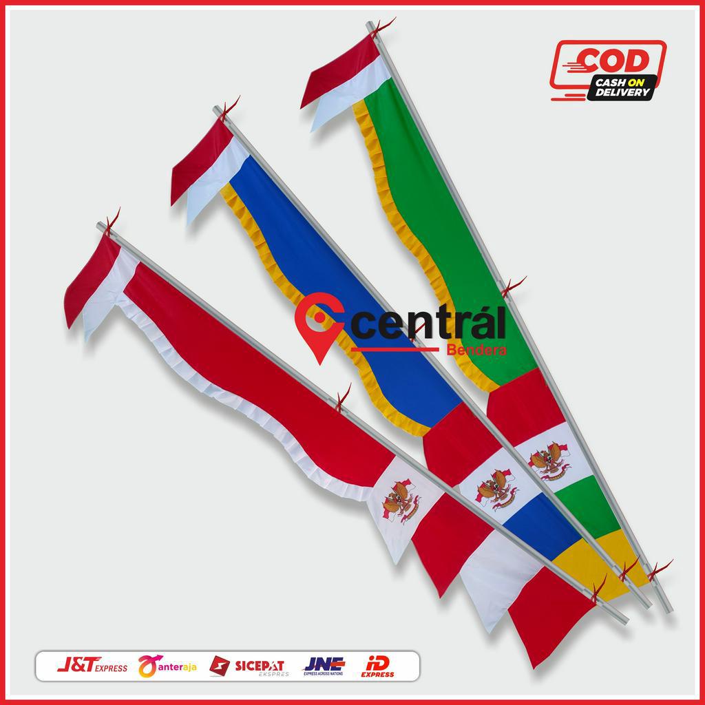 Jual BENDERA UMBUL UMBUL REMPEL KUDA LAUT 3 METER | Shopee Indonesia
