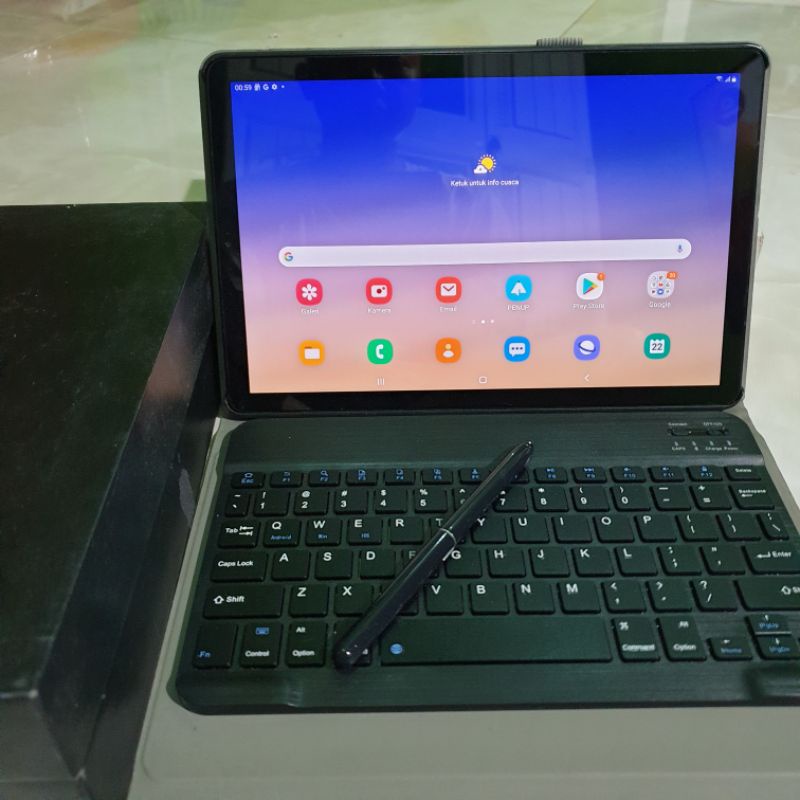 Jual Samsung Tab S4 4/64 Ram 4gb Rom 64gb mulus lengkap + s pen dan keyboard | Shopee Indonesia