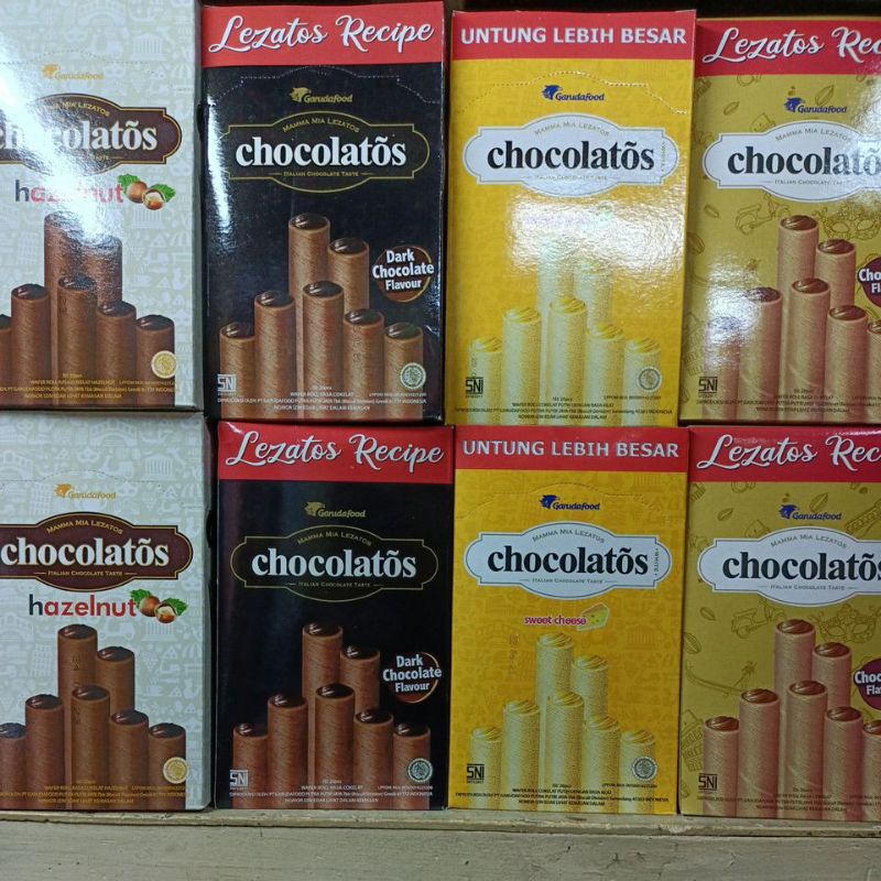 Jual CHOKLATOS BESAR All Varian 24pcs | Shopee Indonesia