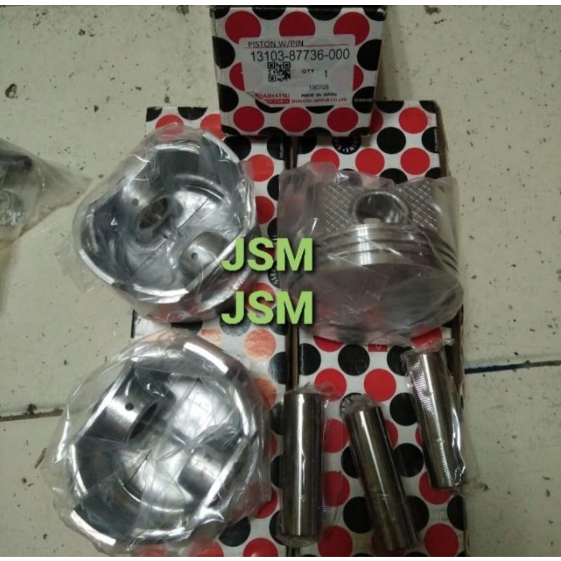 Jual Piston Assy Set Seher Komplit Daihatsu Hijet S75 S 75 Zebra 1.0 1000cc s88 s 88 | Shopee ...
