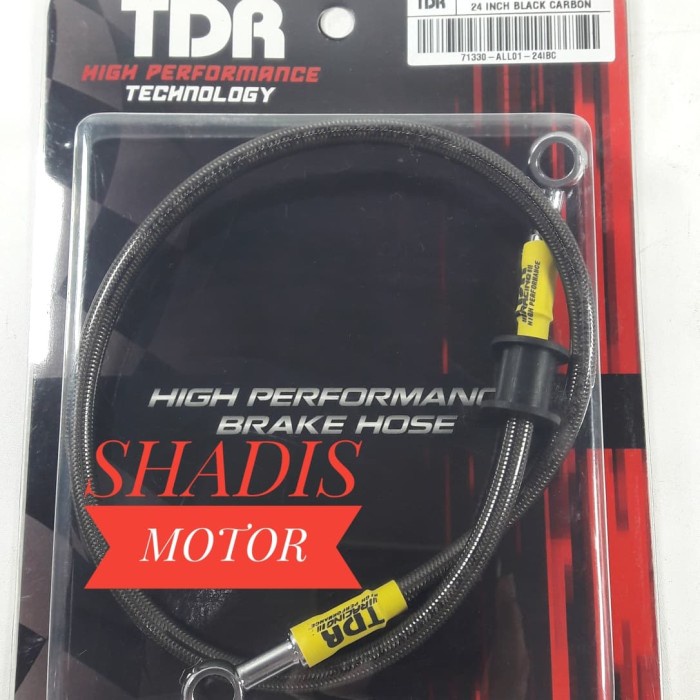 Jual Selang Rem Motor Merk TDR Racing Bahan Carbon Ukuran 24 Inch - 60 ...