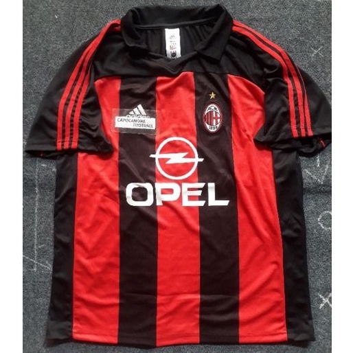 Jual JERSEY AC MILAN 2000 2001 RETRO 00 01 HOME 2002 02 1999 99 1998 98 ...