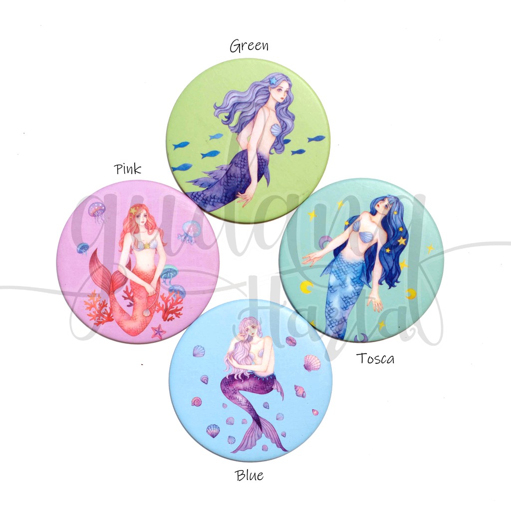Jual Cermin Kaca Mermaid Kaca Rias Putri Duyung Lucu Unik GH 504225 ...
