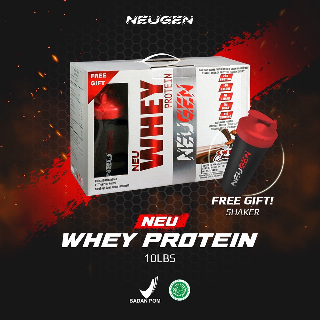 Jual Neugen Spors Neu Whey 10lbs ( Whey Protein Concentrate ) | Shopee ...