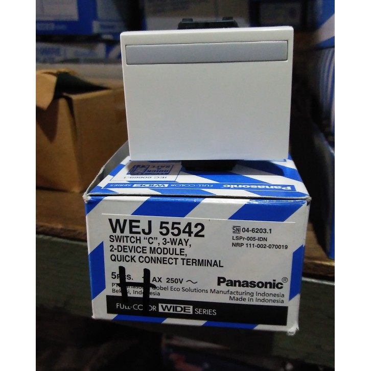 Jual Panasonic saklar WEJ5542 | Shopee Indonesia