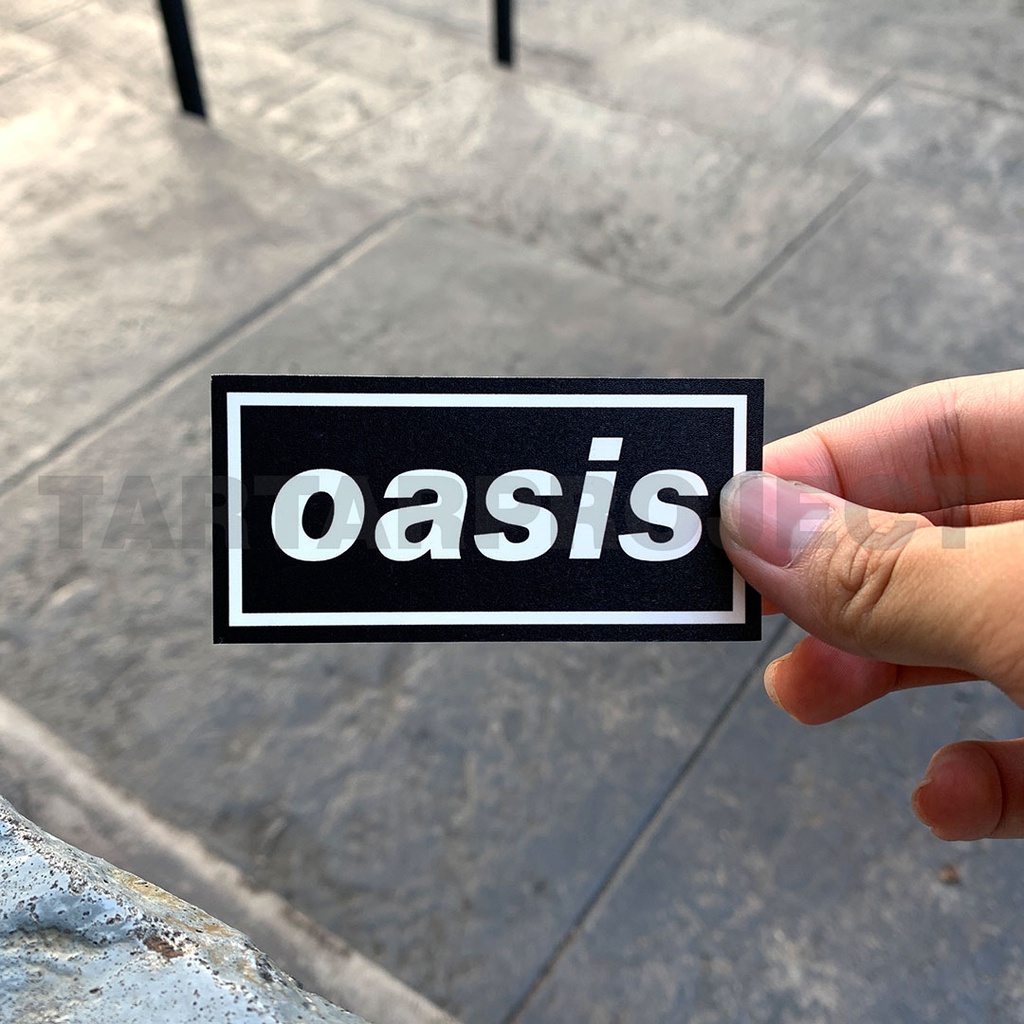 Jual Sticker Stiker Vinyl - OASIS | Shopee Indonesia