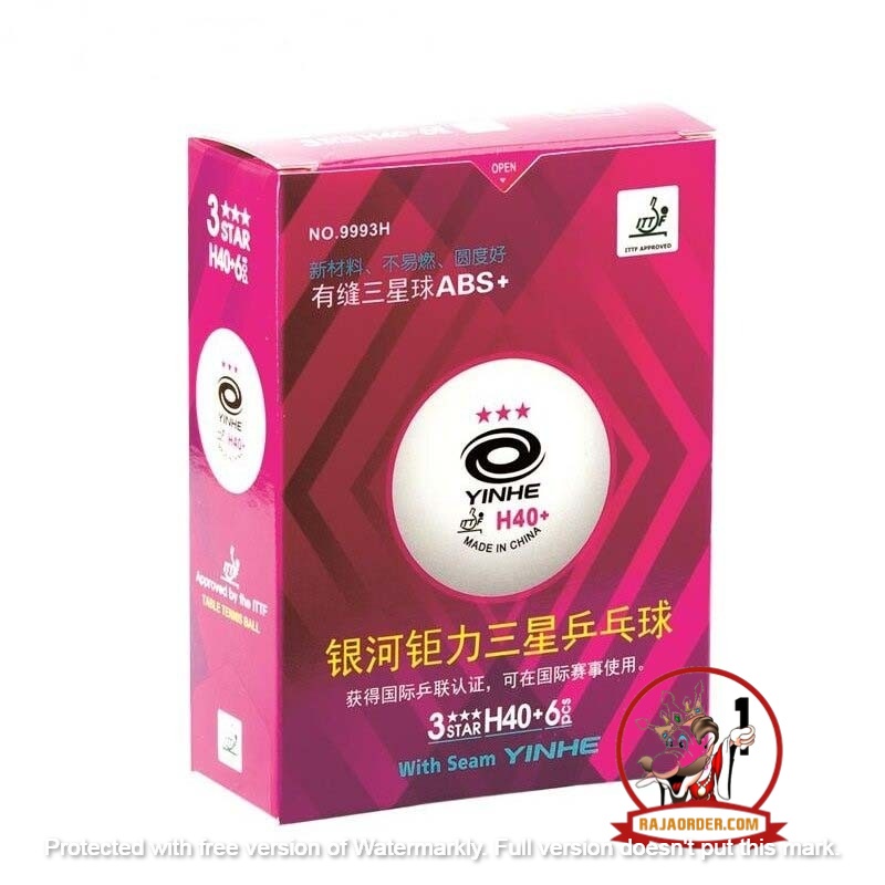 Jual Yinhe H40+ 3 Star Ball - Ball Pingpong/Bola Pingpong/Bola Tenis Meja | Shopee Indonesia