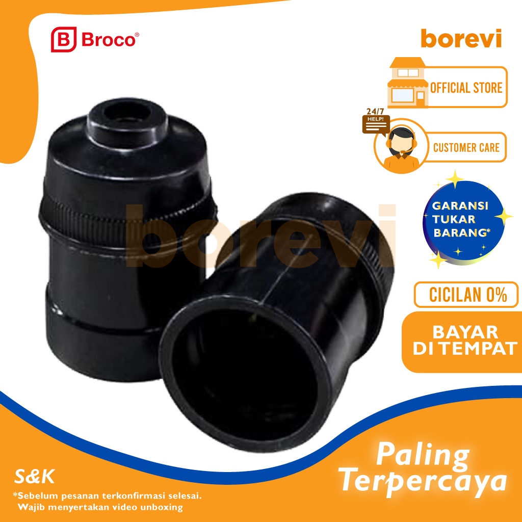 Jual FITTING GANTUNG BROCO 216L - CEILING / FITING BROCO E27 | Shopee ...