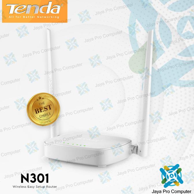 Jual Tenda N301 N300 3 in 1 Wireless Router/ Access Point/ Extender ...