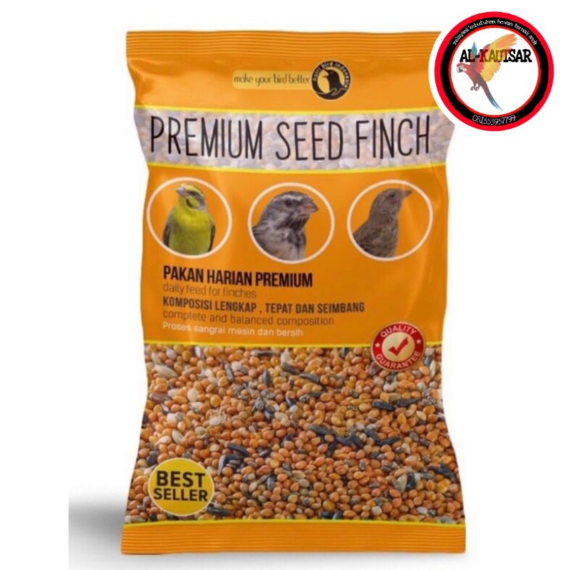 Jual PAKAN BURUNG FINCH PREMIUM SEED 500GR NUTRIBIRD | Shopee Indonesia