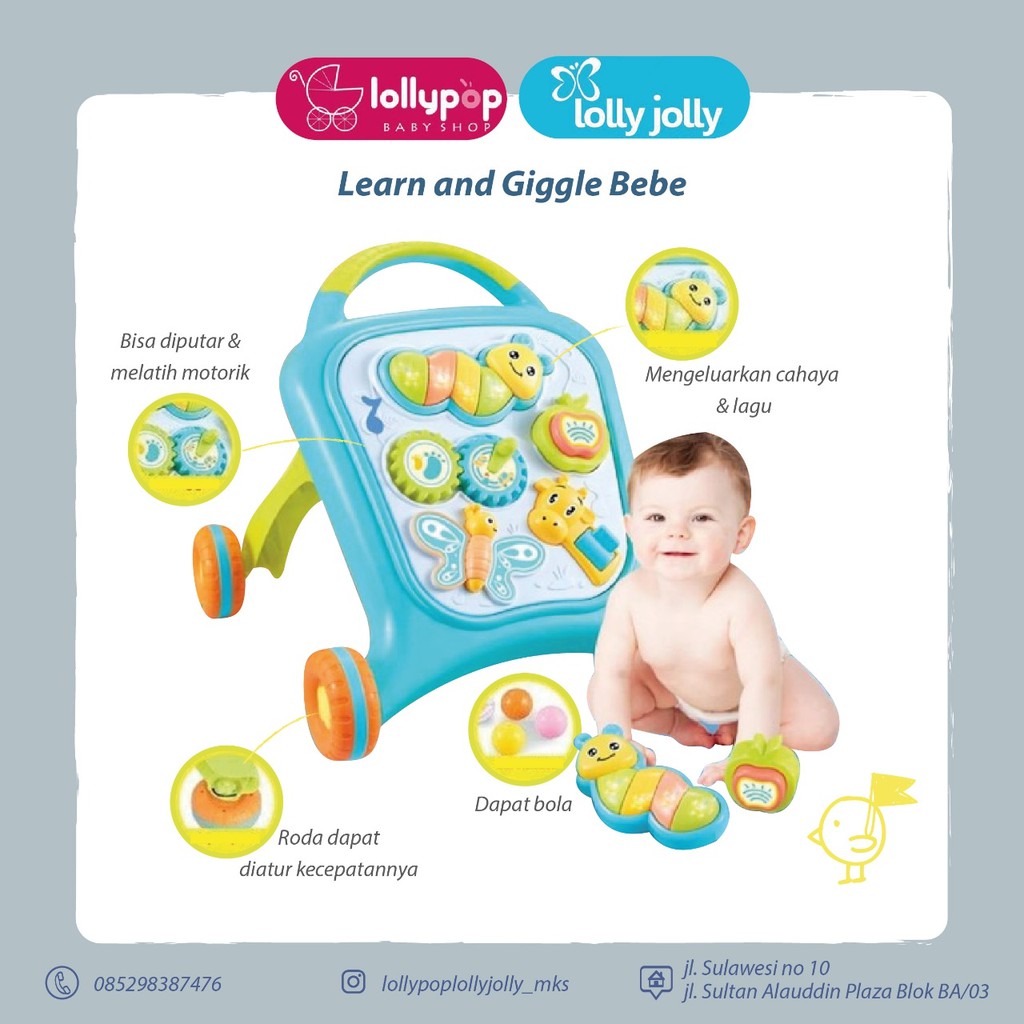 Jual Bebe Smart Learn & Giggle Animal | Shopee Indonesia