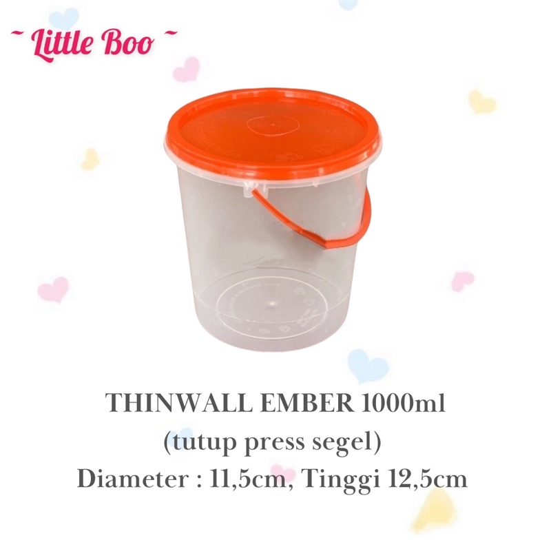Jual EMBER MINI BENING SEAL 1000ml / EMBER MINI BENING PRESS / TINWALL ...