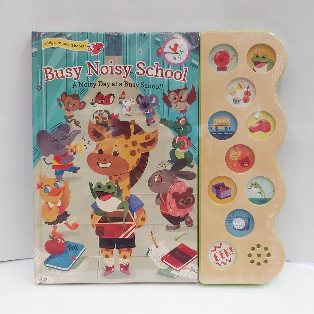 Jual Busy Noisy School ( Sound Book ) | Shopee Indonesia