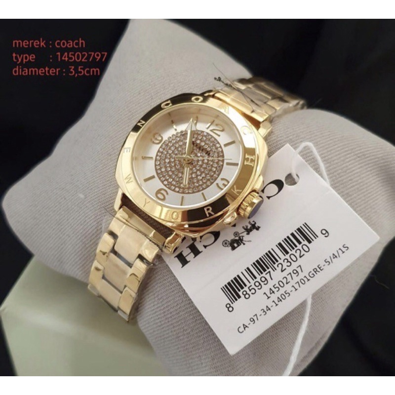 Jual Jam Tangan Coach New York Original (Wanita) | Shopee Indonesia