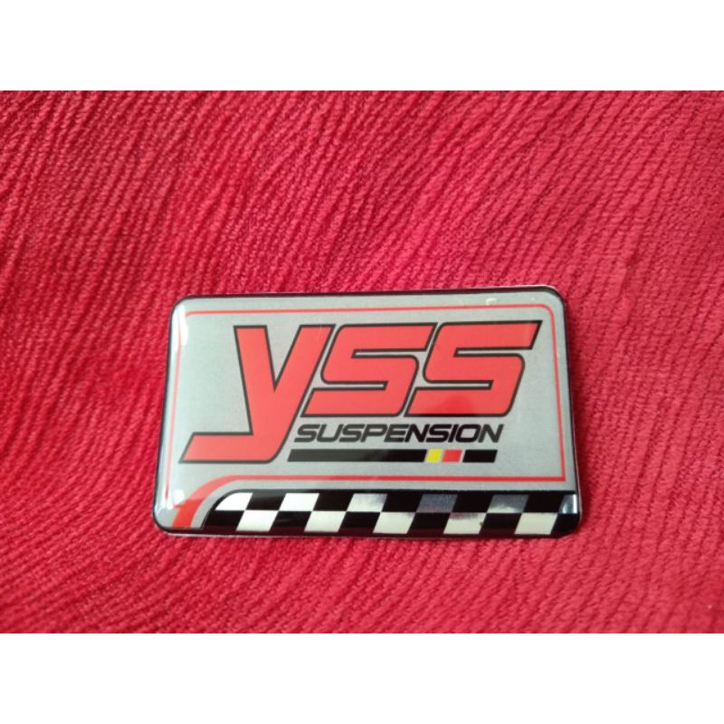 Jual sticker resin timbul tabung shock YSS SUSPENSION | Shopee Indonesia