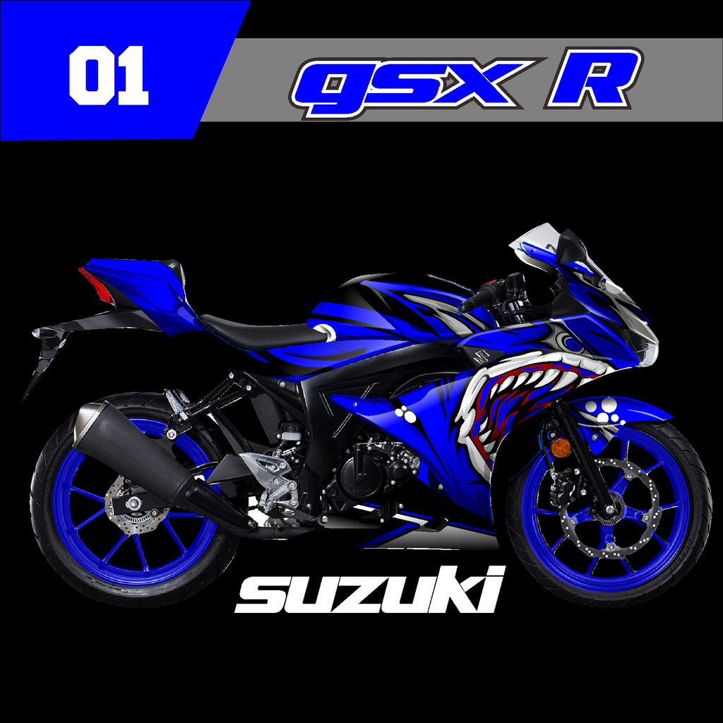 Jual Stiker Suzuki GSX-R 150 Decal Sticker Fullbody Motor Suzuki GSX150 ...