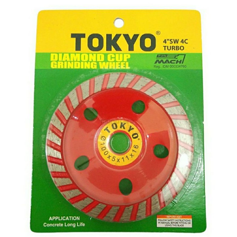 Jual Mata Gerinda Mangkok Tokyo 4" SW4C | Shopee Indonesia