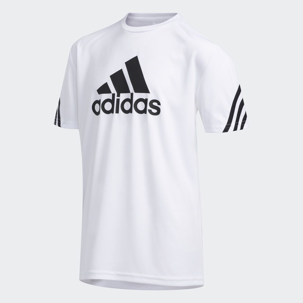 Jual Tshirt Adidas Kaos Adidas Putih triple Strip Adidas Baju Adidas ...