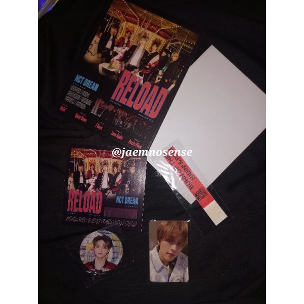 Jual Album nct dream fullset sealed reload ridin ver. | Shopee Indonesia