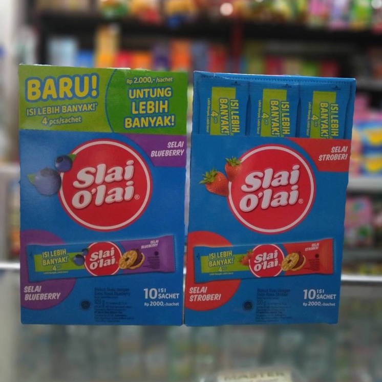 Jual [BOX] Slai Olai 32gram Box (10pcs) | Shopee Indonesia