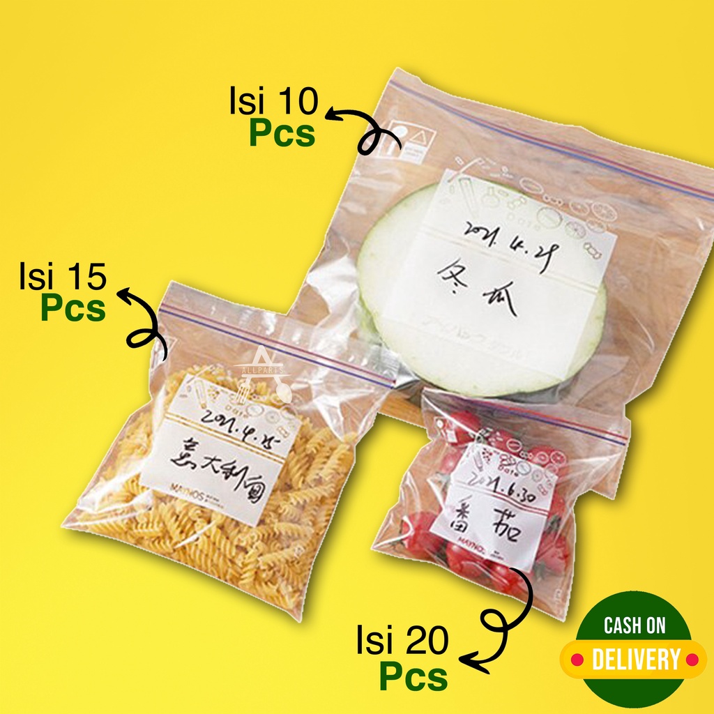 Jual Pelastik Klip Plastik Clip Ziplock Reusable Plastik Klip Ziplock ...