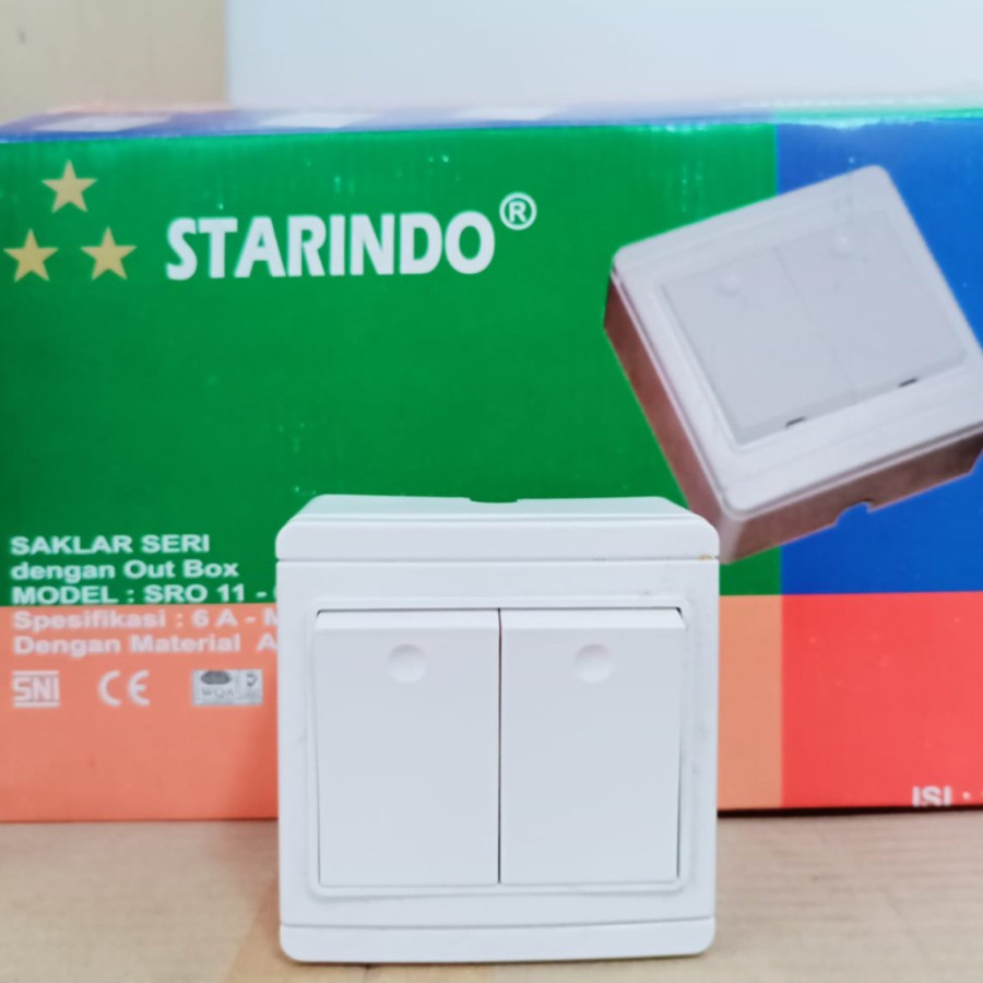 Jual Saklar Engkel Double Steker Saklar 2 Gang Saklar Lampu Saklar ...