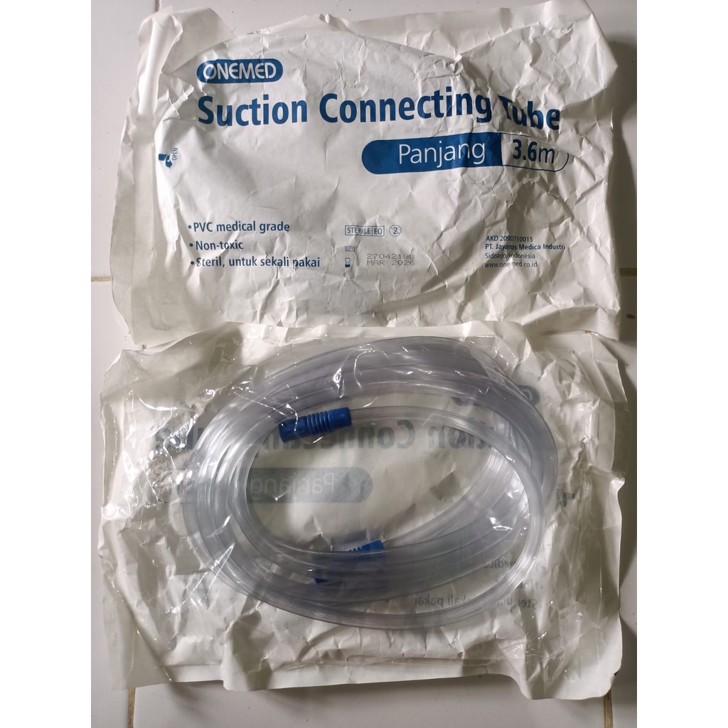 Jual Suction Surgical Connecting Tube 1.8m & 3,6m OneMed | Shopee Indonesia