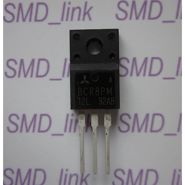 Jual Triac BCR8PM 14L 8A-700V, BCR8PM 12L 8A-600V (TO220F) | Shopee ...
