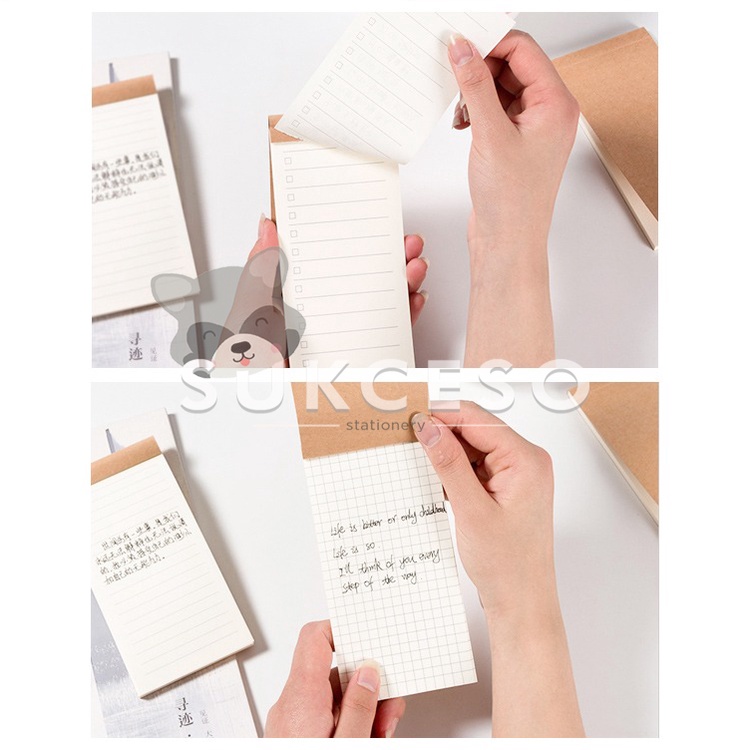 Jual Simple Basic Slim Memo / Memo Notes Simple Lucu | Shopee Indonesia