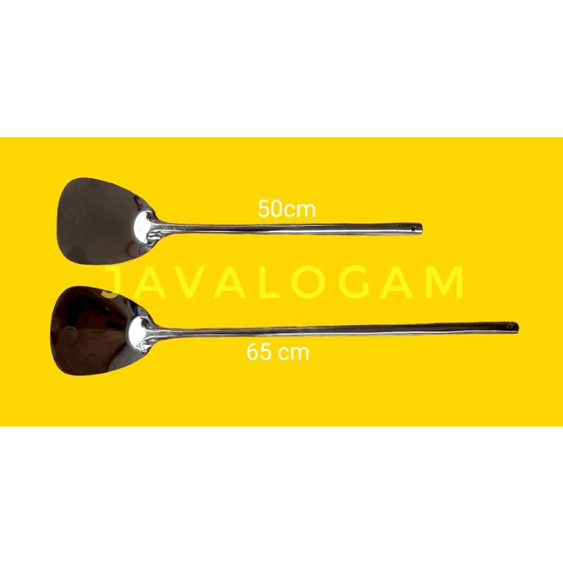 Jual Sotil/spatula/sodet sutil jumbo full stainless | Shopee Indonesia