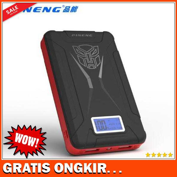Jual PINENG TRANSFORMER POWER BANK 2 PORT 10000MAH - PN-933 | Shopee ...