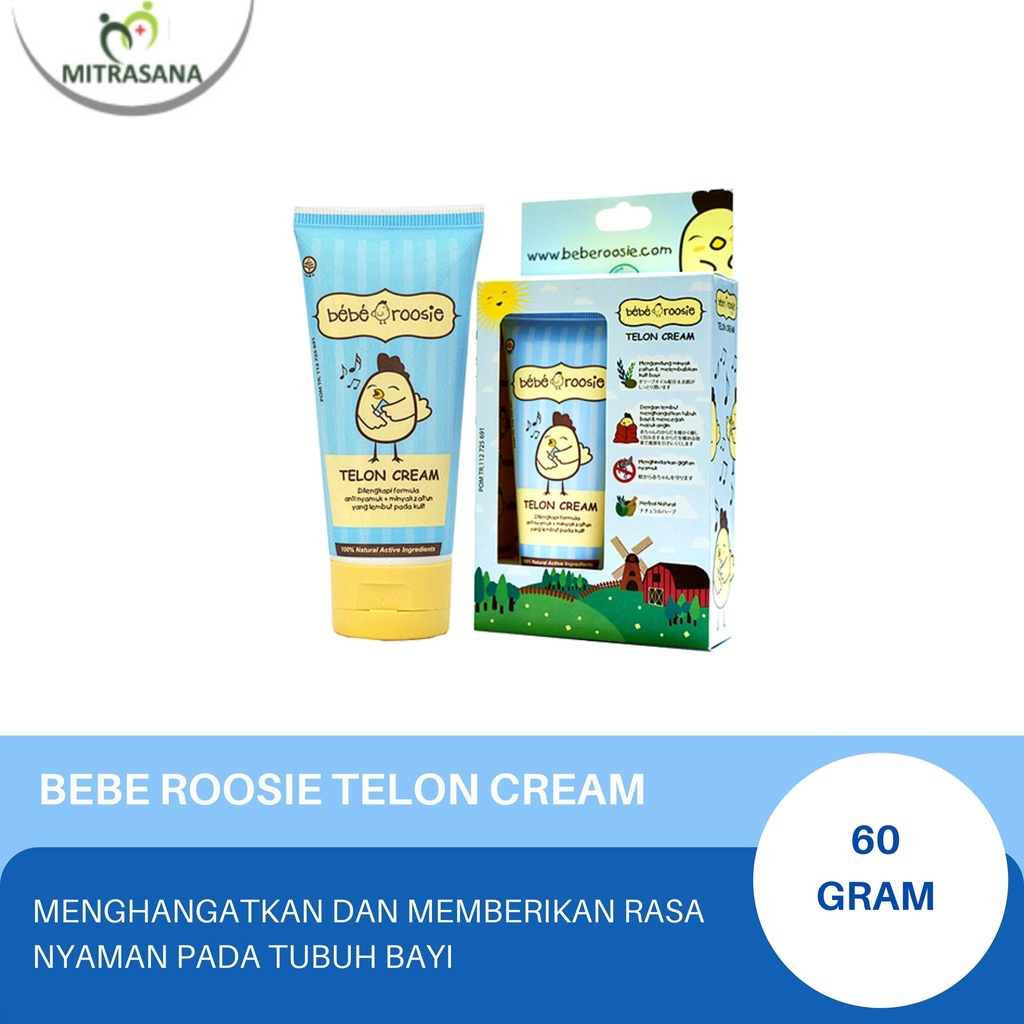 Jual Bebe Roosie Telon Cream 60 Gr | Shopee Indonesia