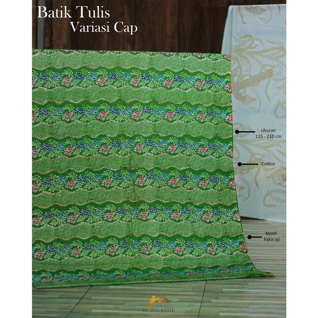 Jual Kain Batik Tulis Variasi Cap Motif Parijotho Pakis Aji | Shopee ...