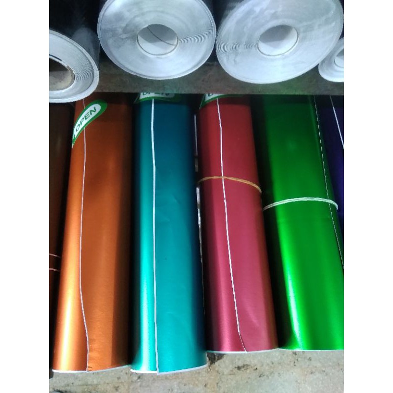 Jual Sticker Metalik Matt/Doff Merk Derek | Shopee Indonesia
