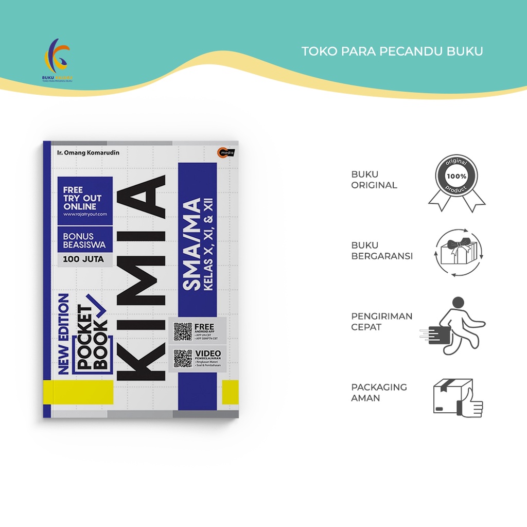 Jual Buku Pelajaran - New Editiom Pocket Book Kimia SMA/MA Kelas X, XI ...