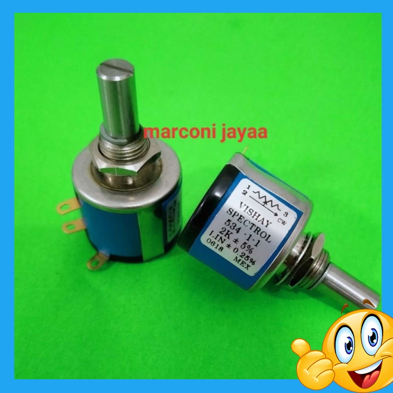 Jual potensio vishay spectrol 534 1 1 2k 10turn | Shopee Indonesia
