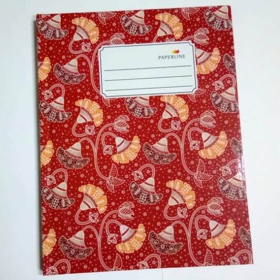Jual Buku Tulis Kuarto Kwarto Hard Cover PAPERLINE isi 100 Lembar ...