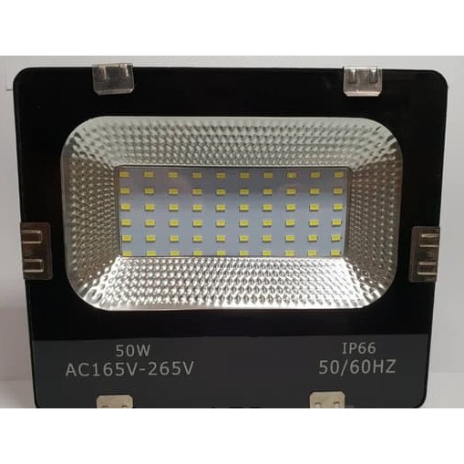 Jual LED SOROT 50W Flood light Lampu FLOODLIGHT tembak 50 w watt outdoor | Shopee Indonesia