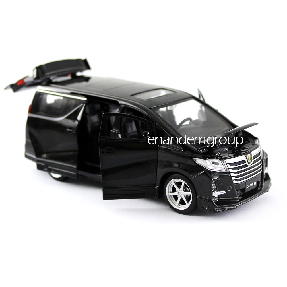 Jual Diecast Miniatur Mobil Metal Mainan Mobil Toyota Alphard Gen 3 1: ...