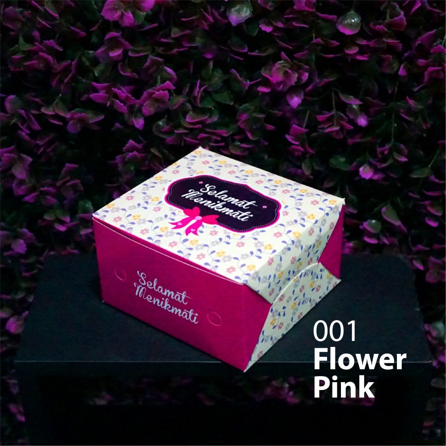 Jual 10 pcs Snack Box 12x12x7 Dus Kemasan Makanan Kotak Kue Kardus ...