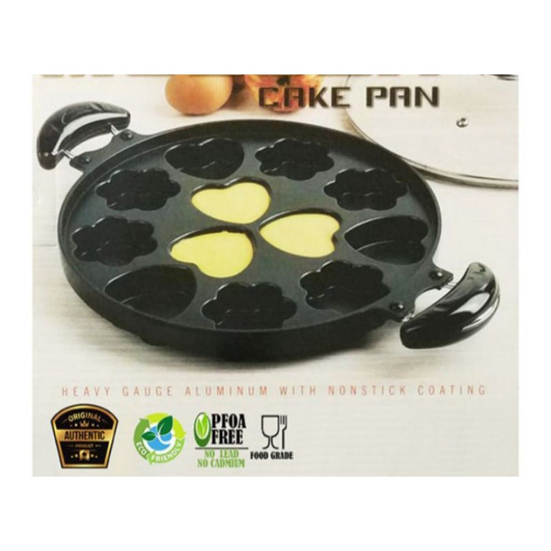 Jual pemanggang Kue 12 motif (Teflon/ non stick) | Shopee Indonesia