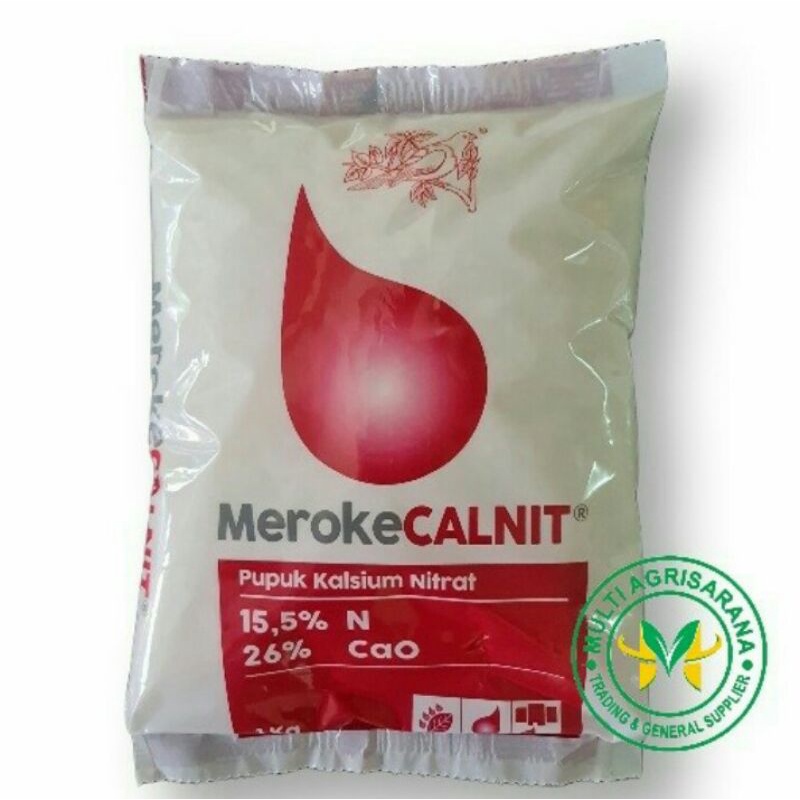 Jual Pupuk Meroke CALNIT Isi 1 Kg. Original Kemasan Pabrik | Shopee ...