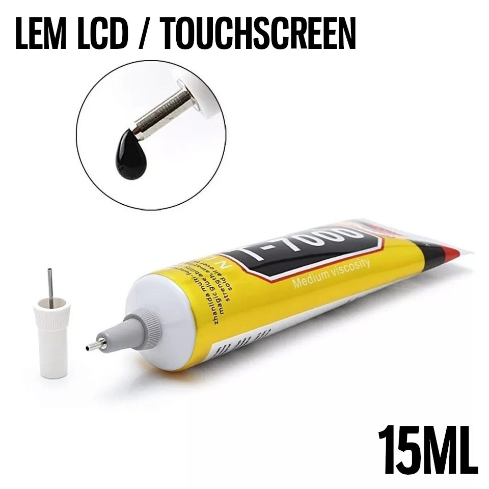 Jual Lem LCD T7000 100% original - Lem Hitam - lem hp - lem touchscreen ...