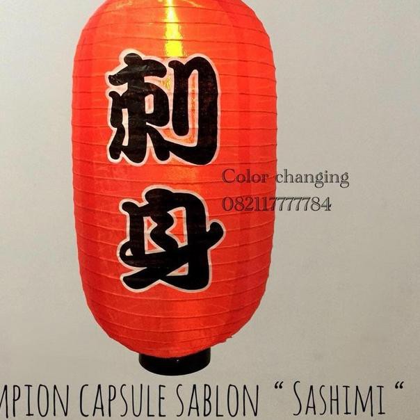 Jual ª Trend >>>> Lampion capsule TAKOYAKI SUSHI SASHIMI RAMEN CUISINE ...